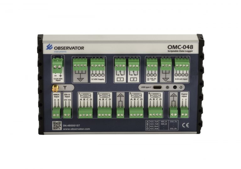 OMC-048 Scriptable Data Logger - Observator OMC-048 Scriptable Data Logger - Observator